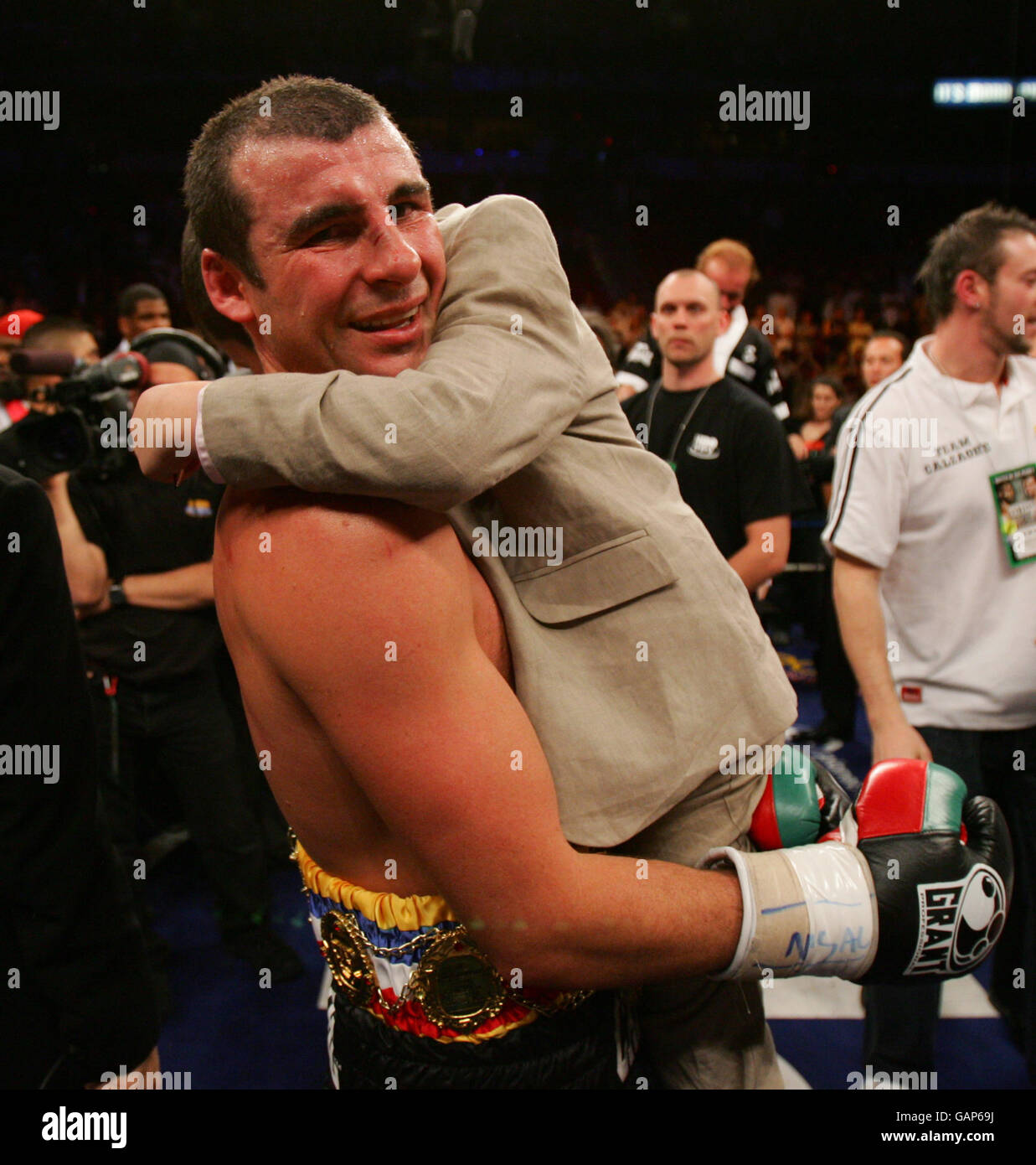 Boxing - Light-Heavyweight Title - Joe Calzaghe v Bernard Hopkins ...