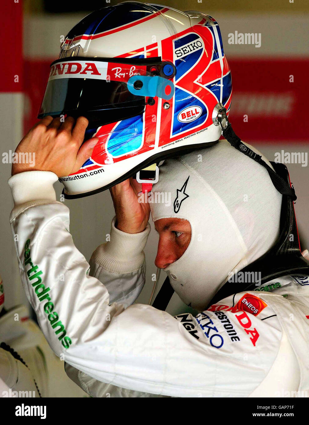 Racing driver balaclava hi-res stock photography and images - Alamy