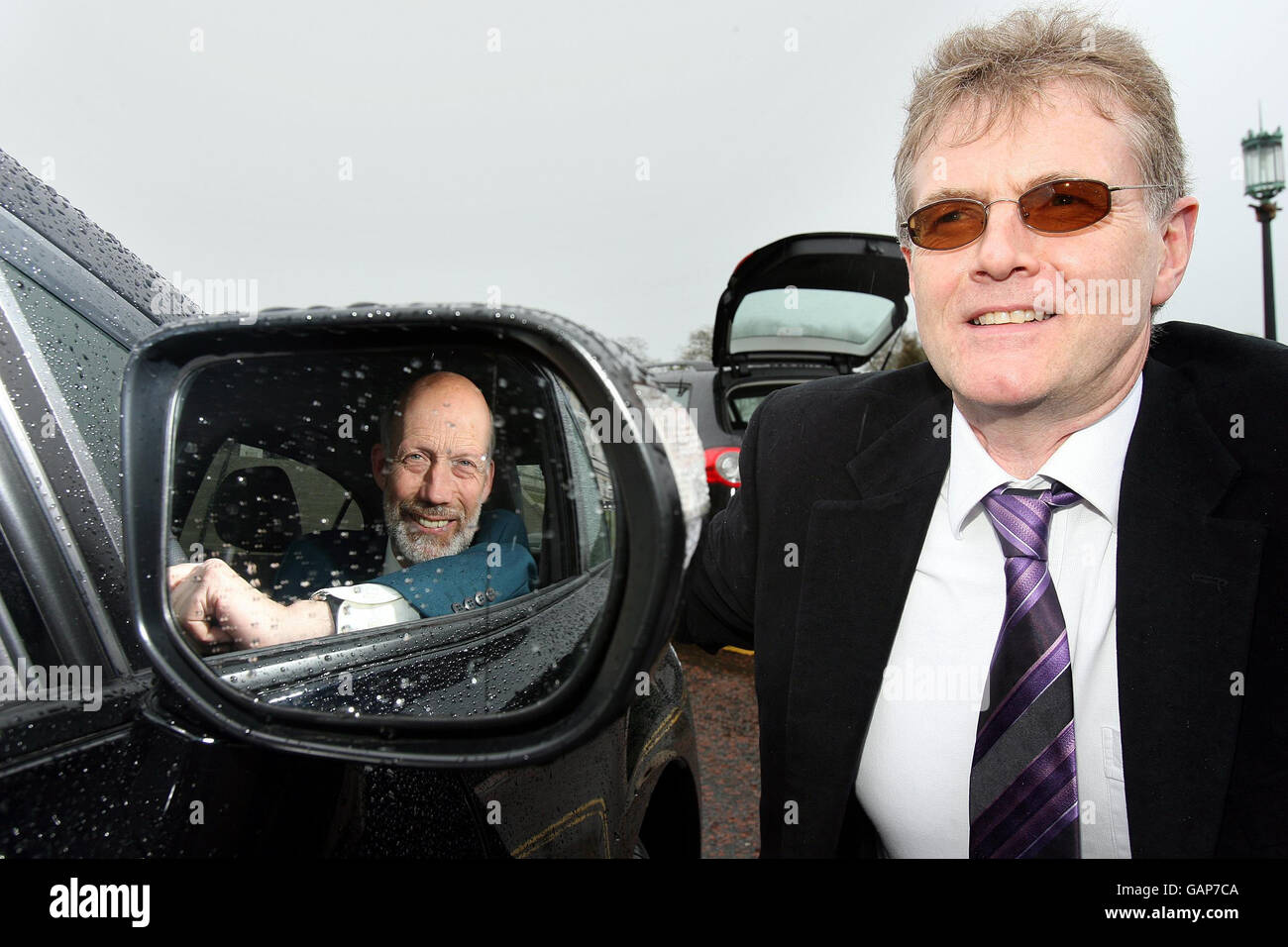 Alliance leader david forde in car hi-res stock photography and images ...