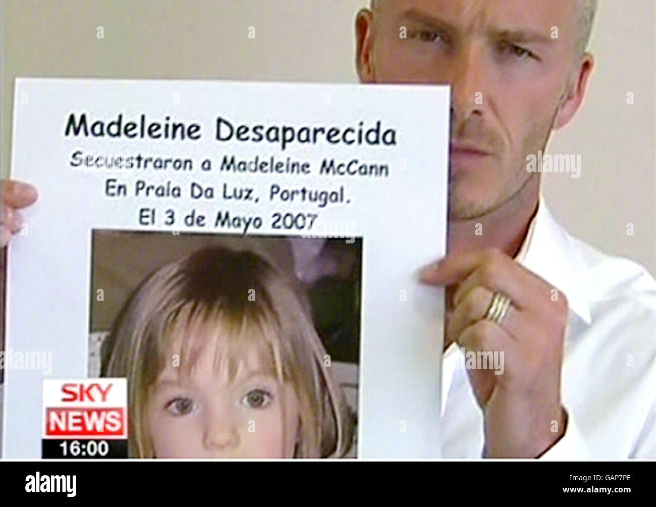 Madeleine mccann poster hi-res stock photography and images - Alamy