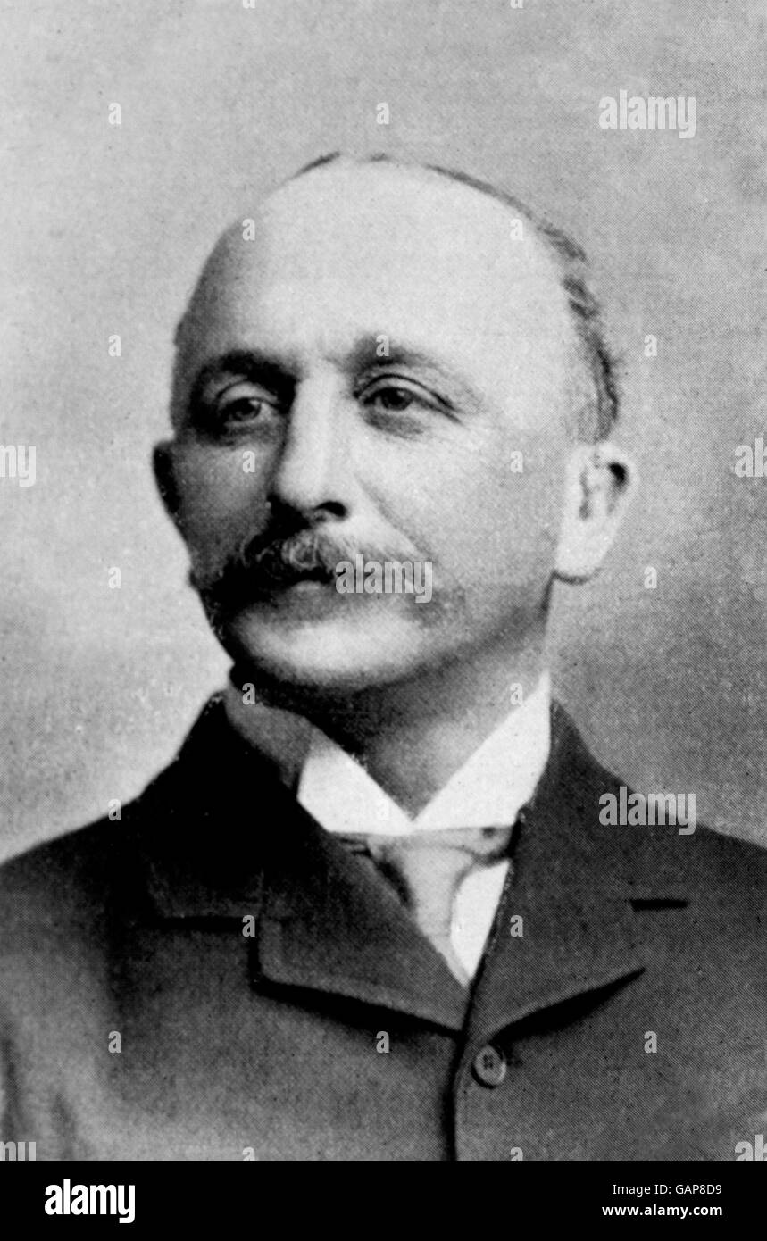 Rugby Union. Edward Temple Gurdon, former England rugby captain Stock ...