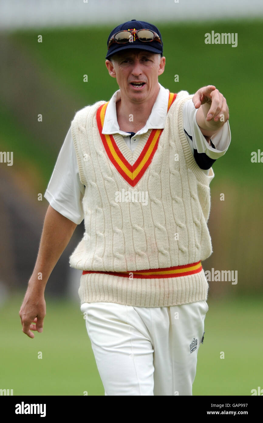 Cricket - MCC v New Zealand - Arundel. Steve Elworthy, MCC Stock Photo ...