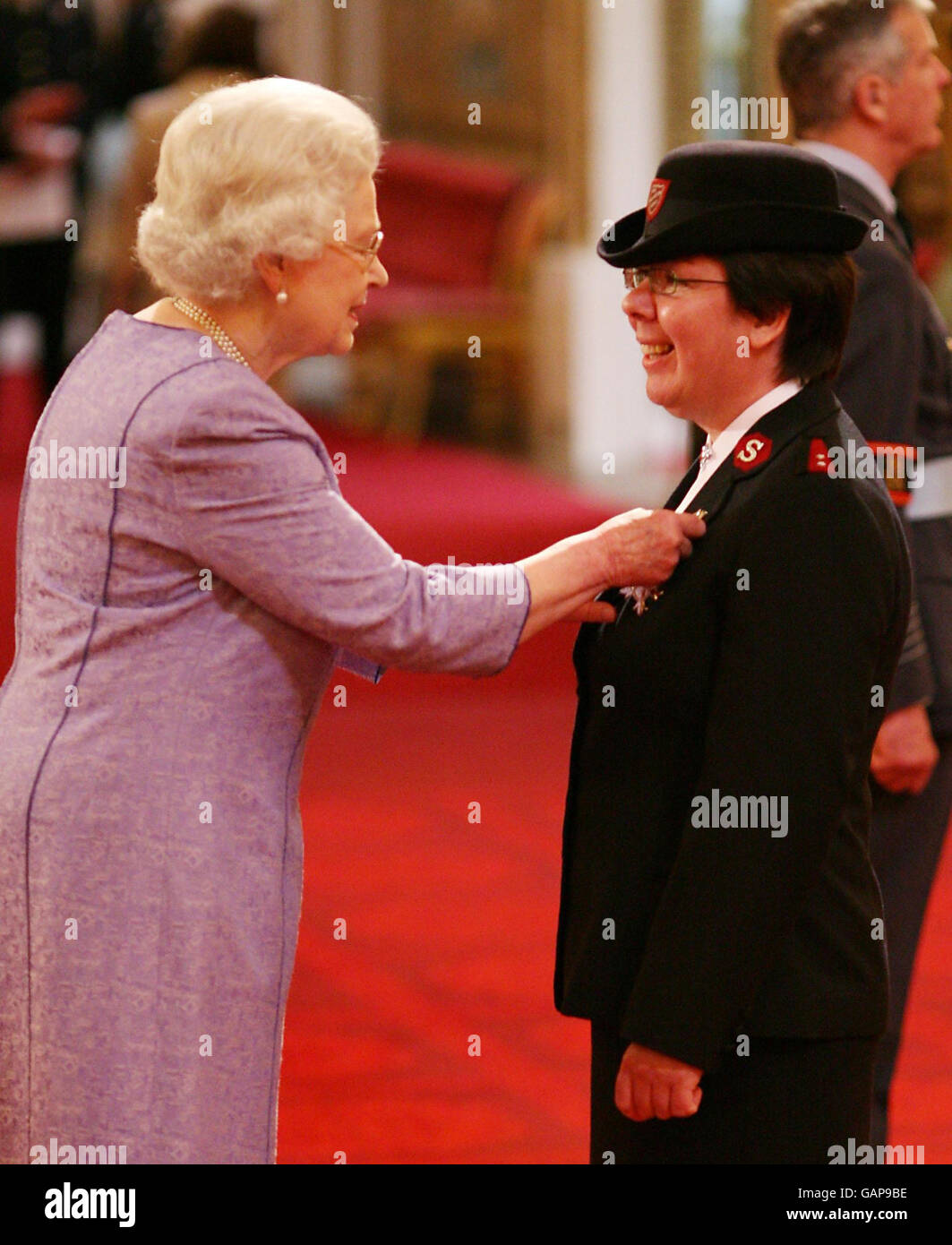 Salvation Army Captain Tracey Palmer from Worksop is made an MBE by The ...
