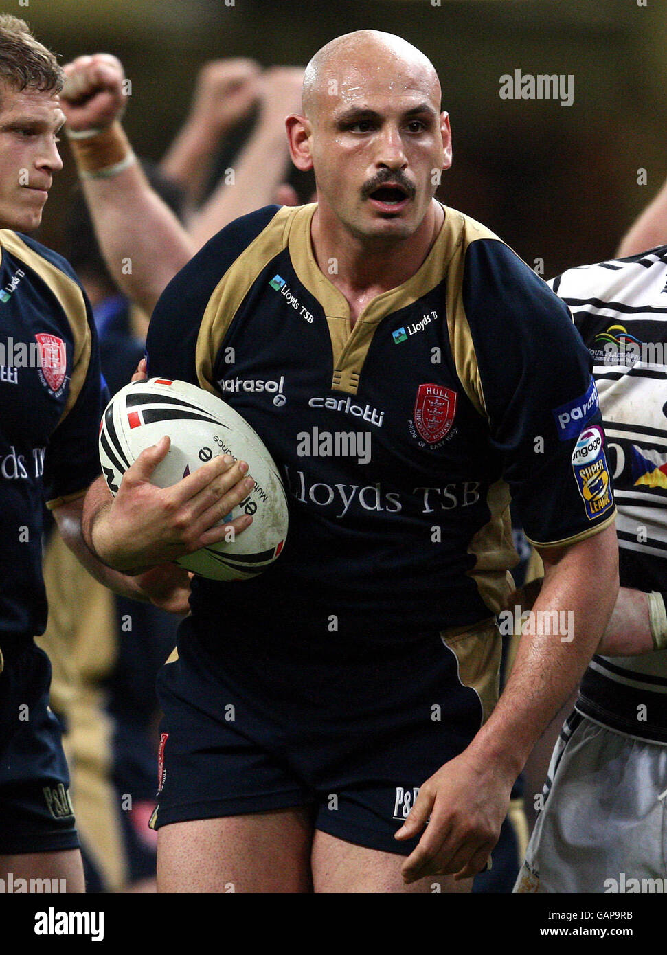 Hull Kingston Rovers Mick Vella in action during the engage Super ...
