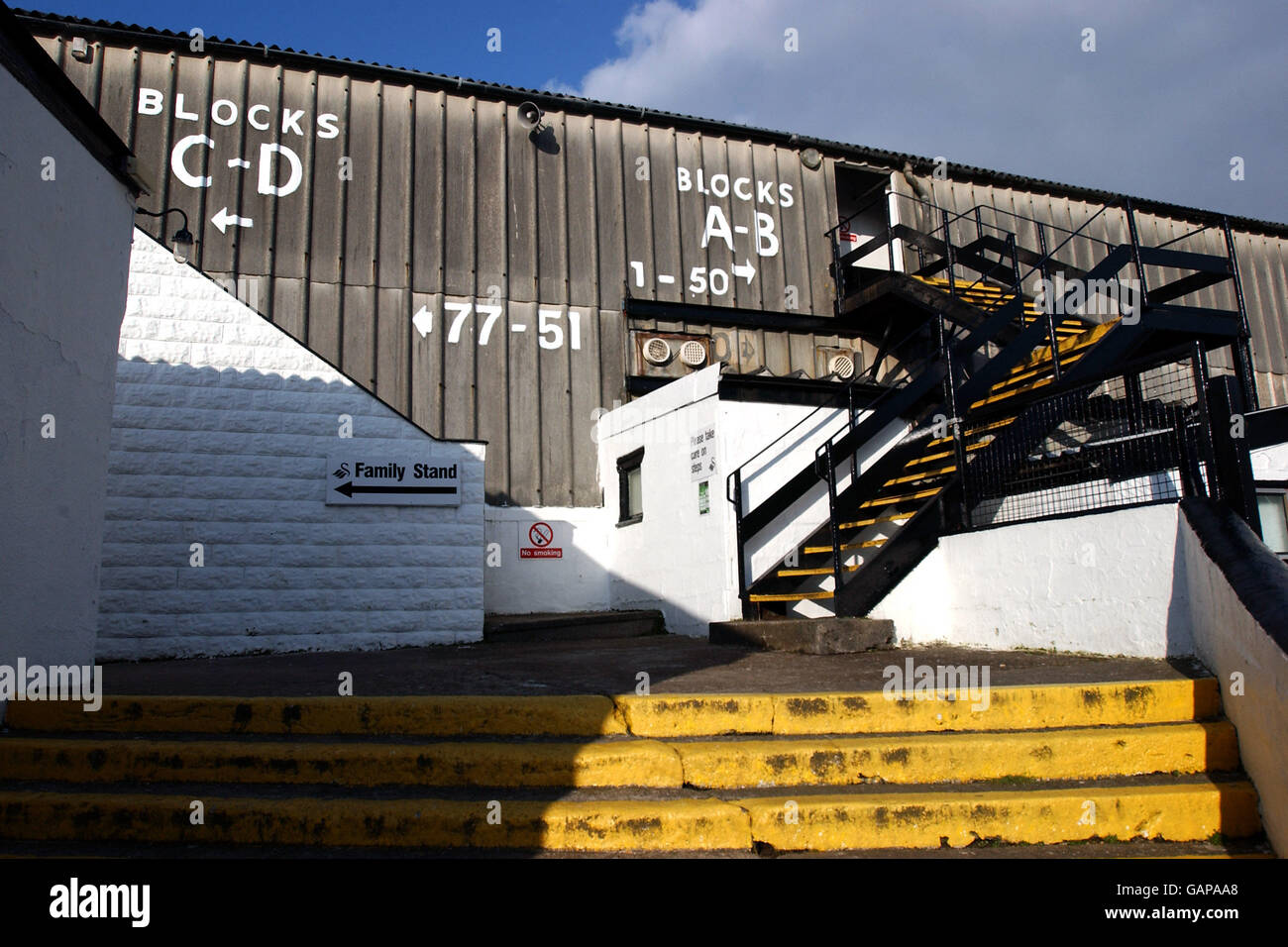 Vetch field football stadium swansea High Resolution Stock Photography ...