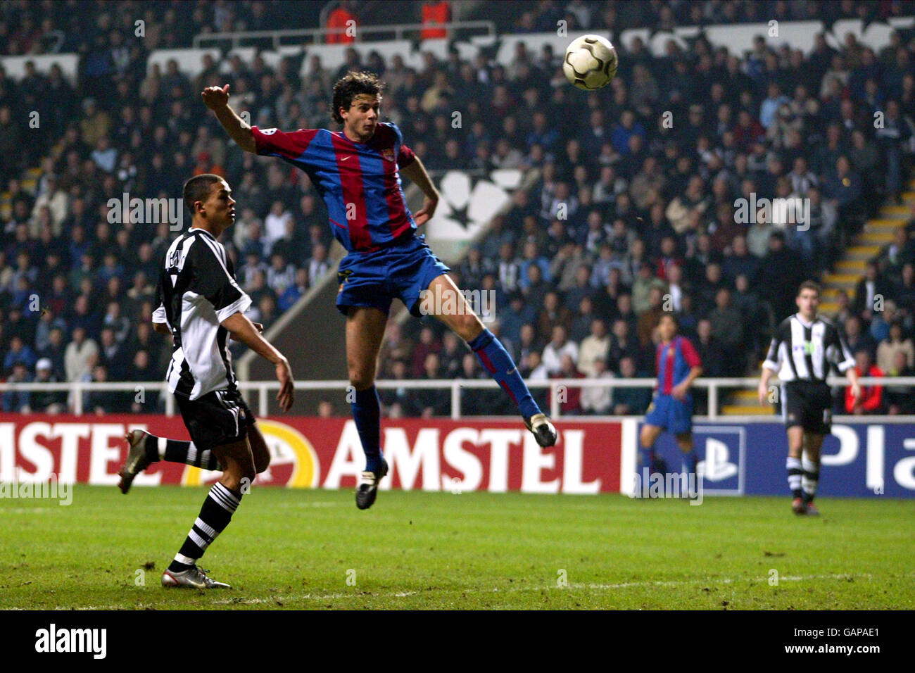 Newcastle united v barcelona hi-res stock photography and images - Alamy