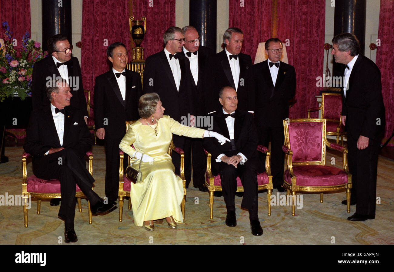 Royalty - G7 Summit Official Dinner Stock Photo - Alamy
