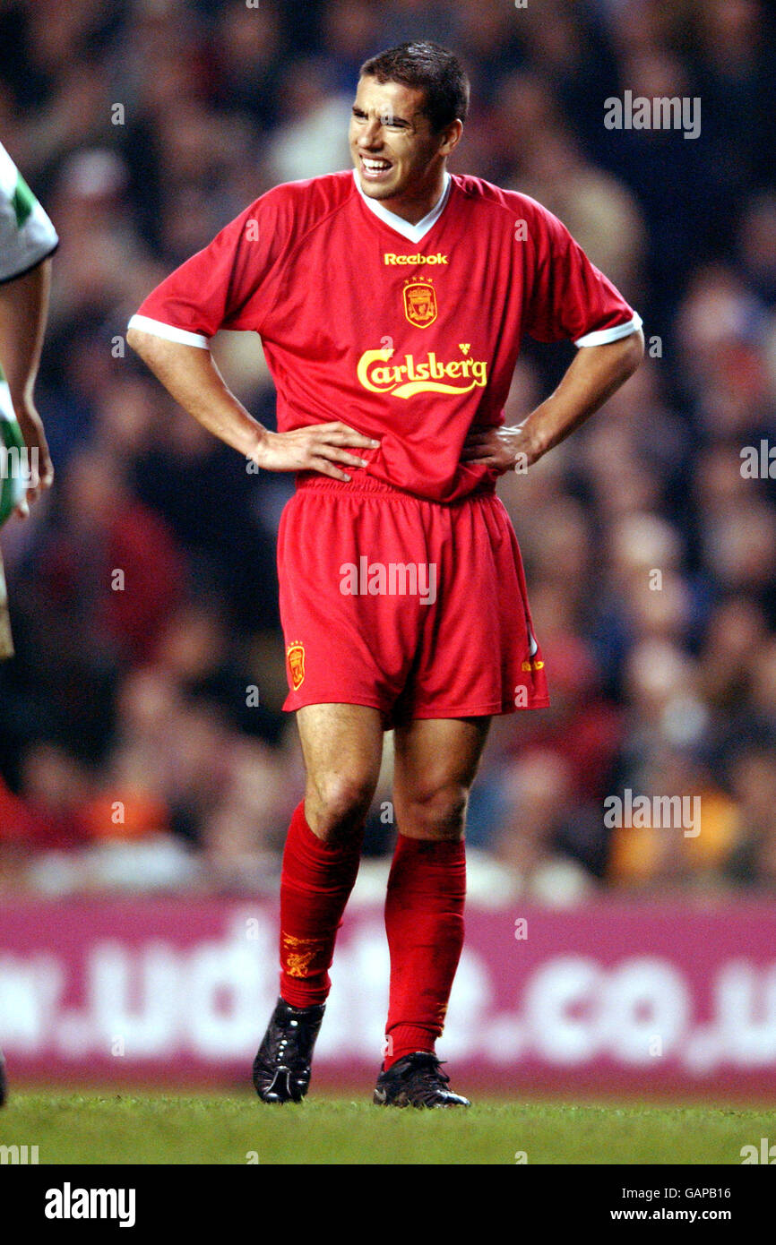 Liverpool milan baros hi-res stock photography and images - Alamy
