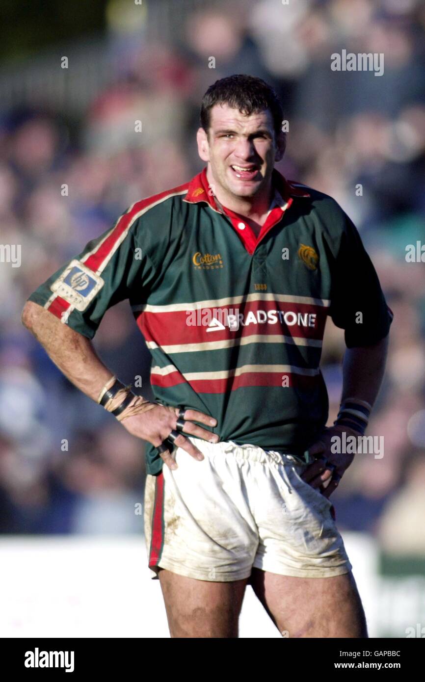 Rugby Union - Zurich Premiership - Bath v Leicester Tigers Stock Photo ...