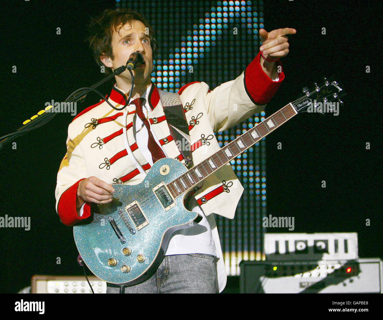 Irwin Sparkes of the Hoosiers performs at Radio 1's Big Weekend, the UK ...