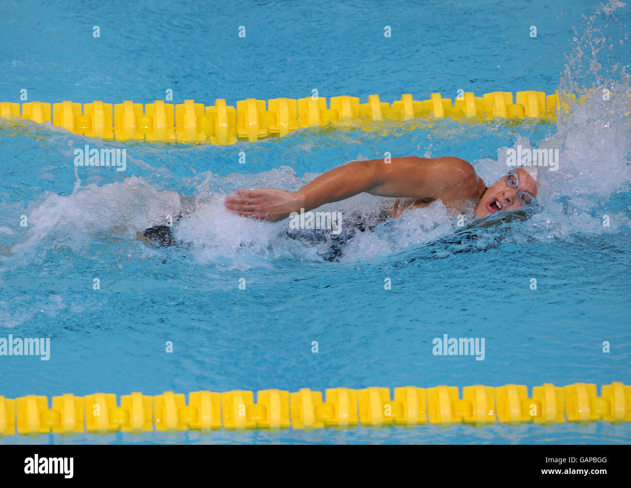 South Africa's Natalie Du Toit competes in the Women's S9 100m ...