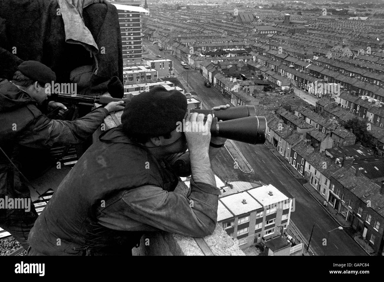 Northern Ireland - The Troubles - British Army - 1972 Stock Photo - Alamy