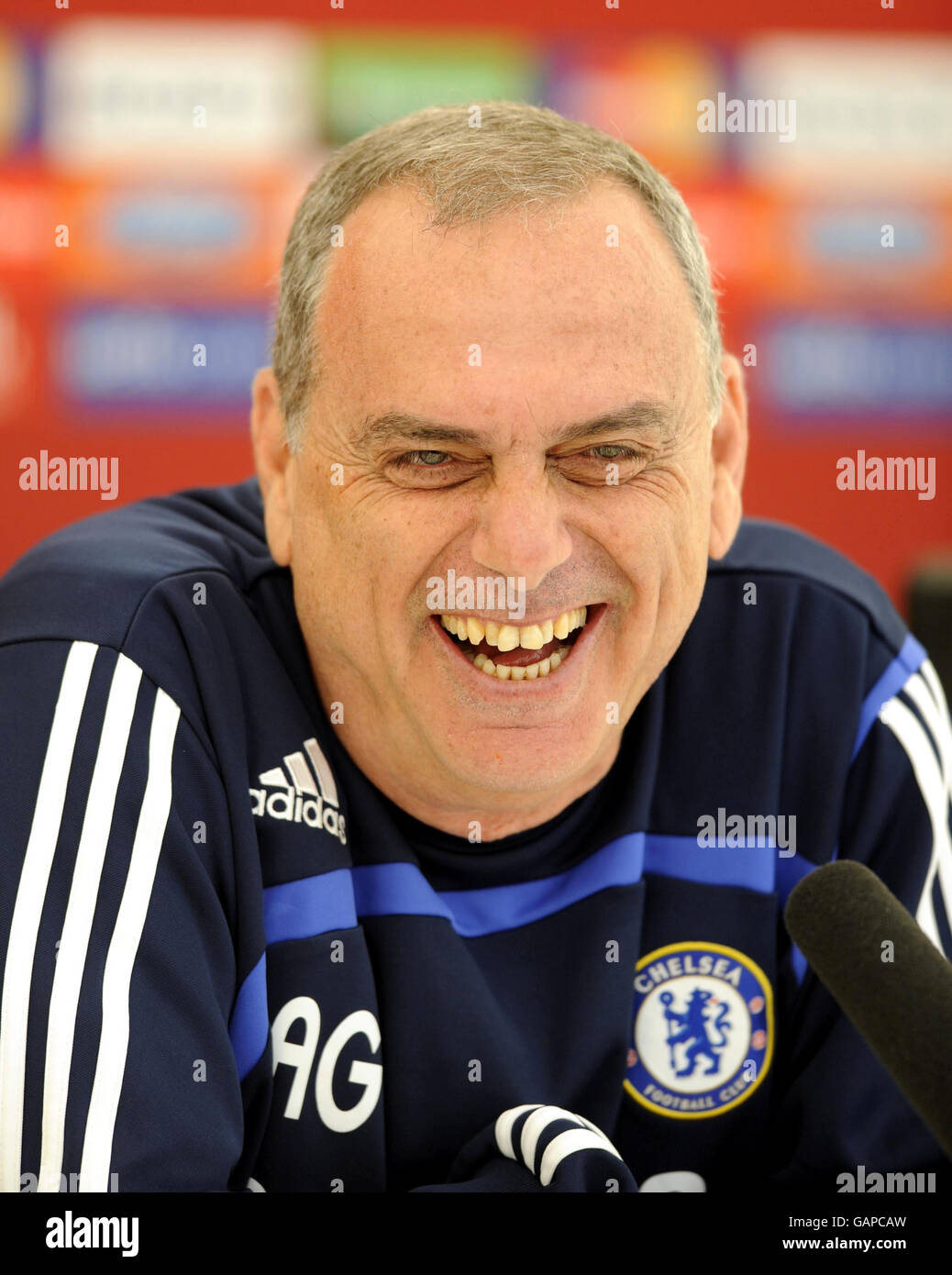 Soccer chelsea uefa champions league media day cobham hi-res stock ...