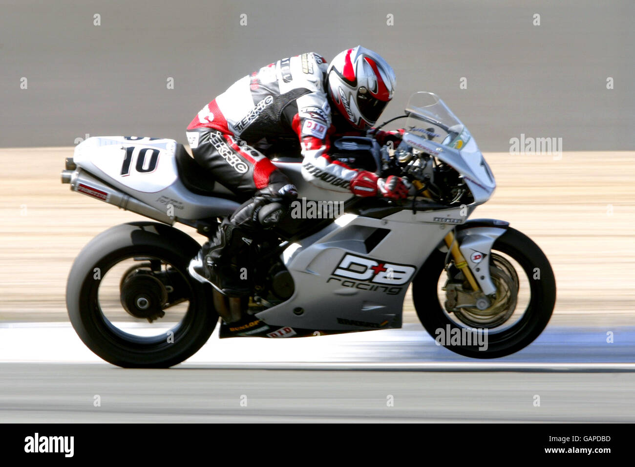 Dean ellison during the british superbikes at silverstone hi-res stock ...