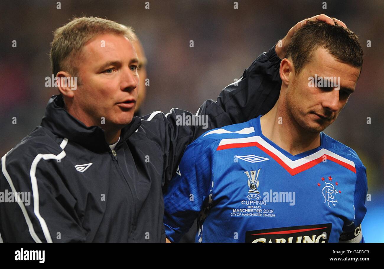 Rangers barry ferguson uefa cup final city manchester stadium hi-res ...