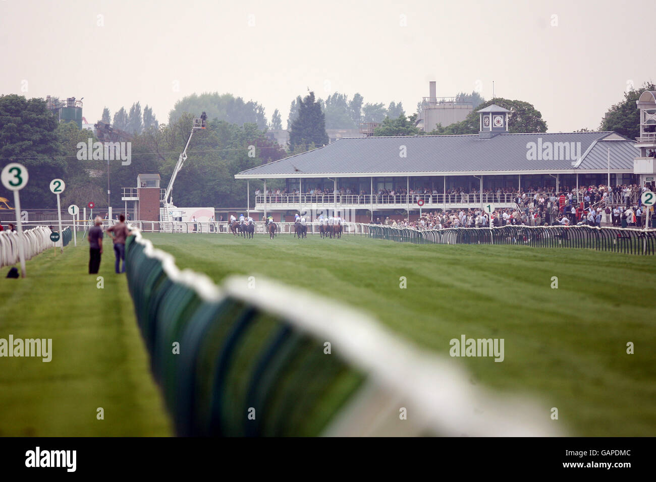 Horse Racing - Nottingham Racecourse Stock Photo - Alamy
