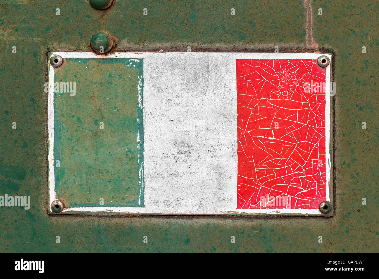 Old enamel sign hi-res stock photography and images - Alamy