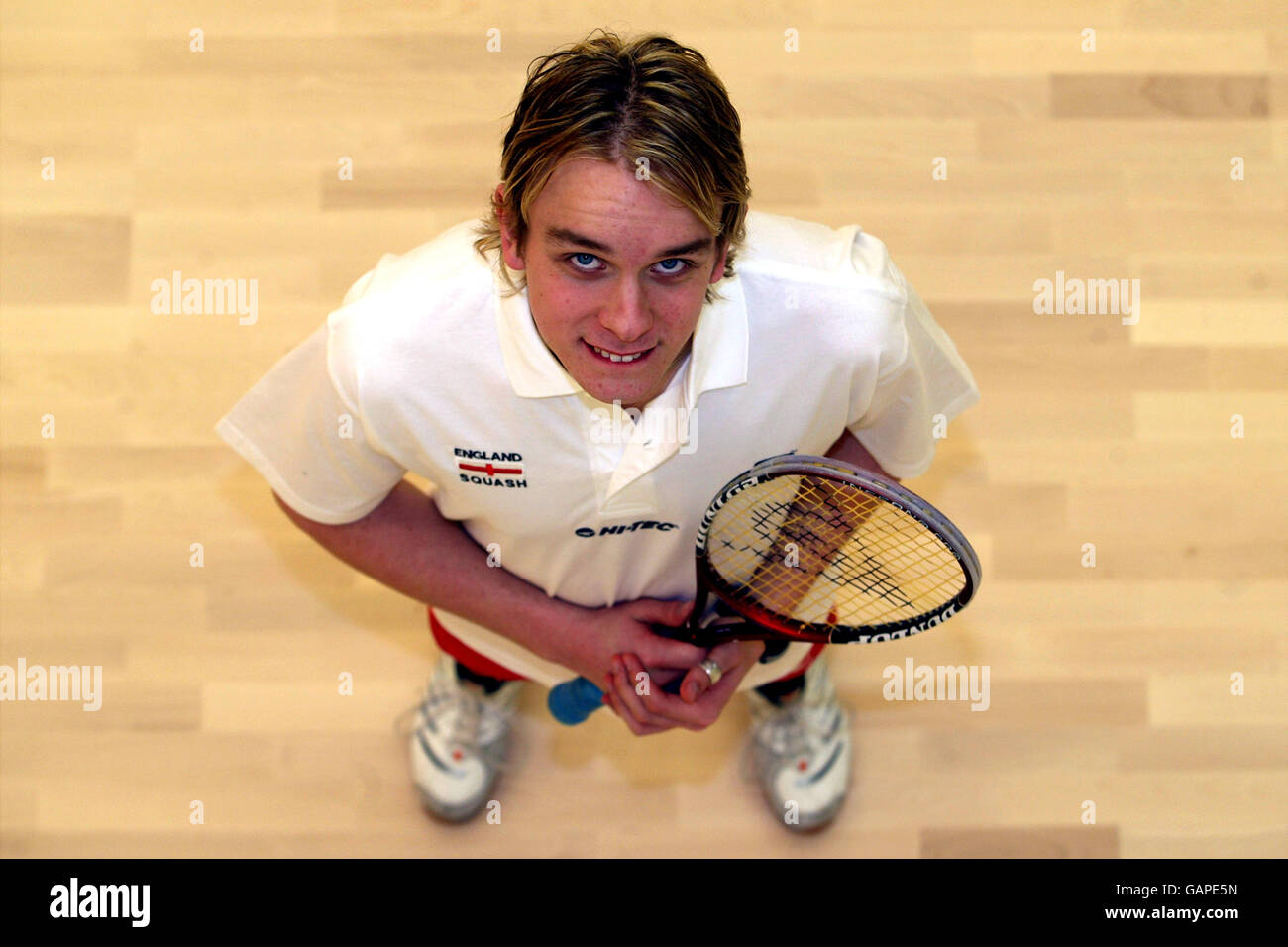 Squash - European Squash Championships 2003 - England Photocall. James ...