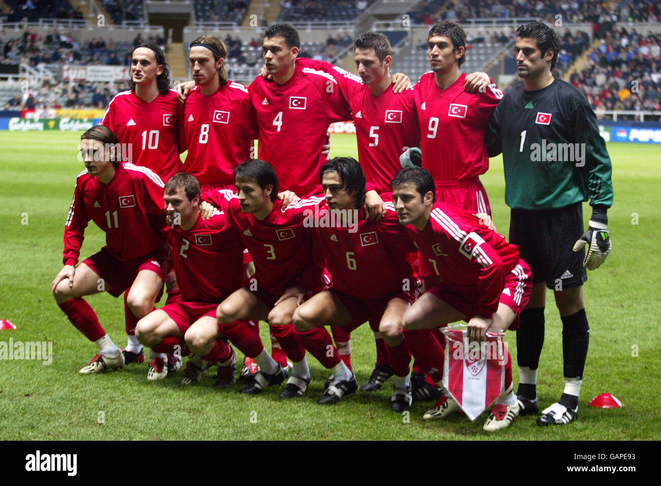 England under 21 team group hi-res stock photography and images - Alamy