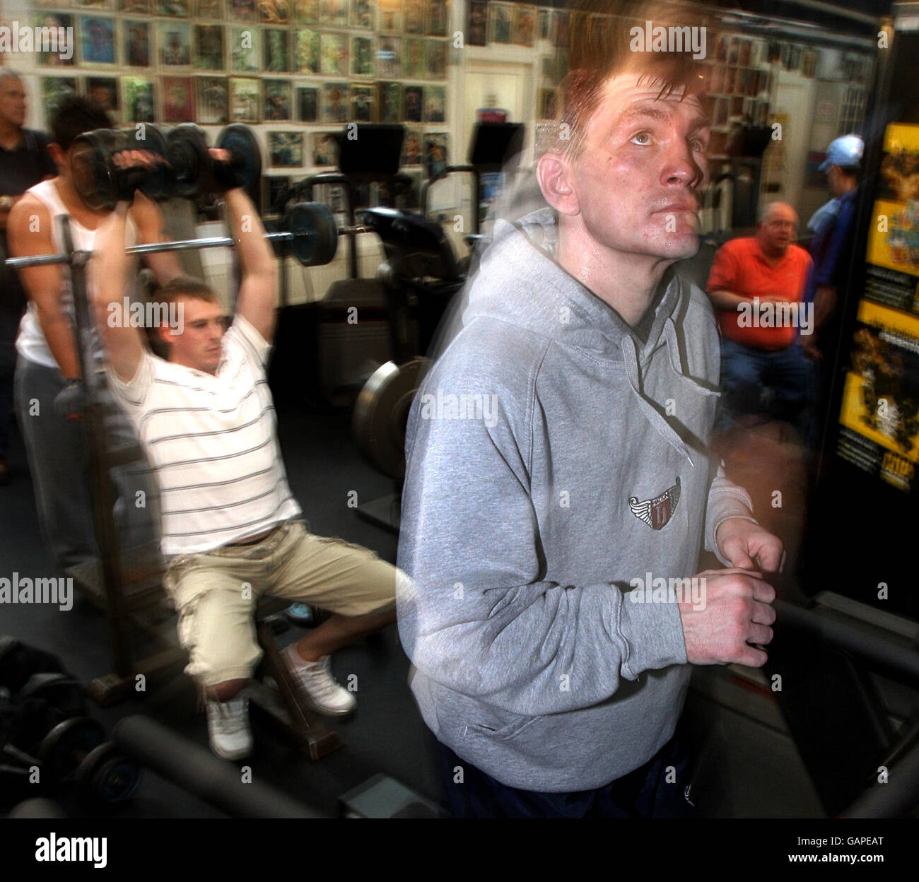 Boxing - Ricky Hatton Media Work Out - Betta Bodies Gym. Ricky Hatton ...