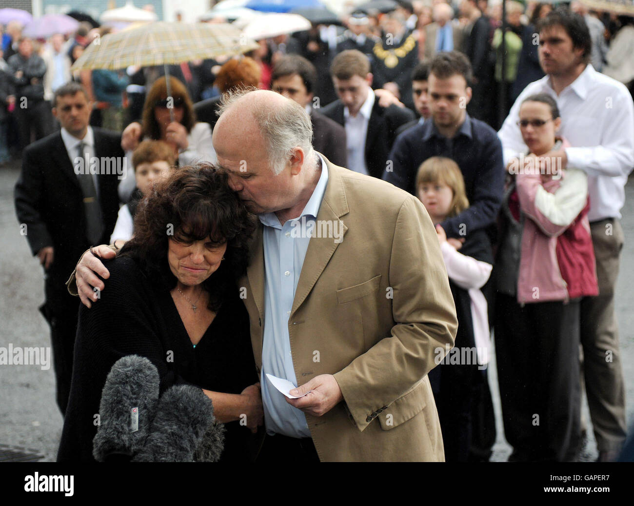 Barry and Margaret Mizen the parents of murdered south London teenager ...