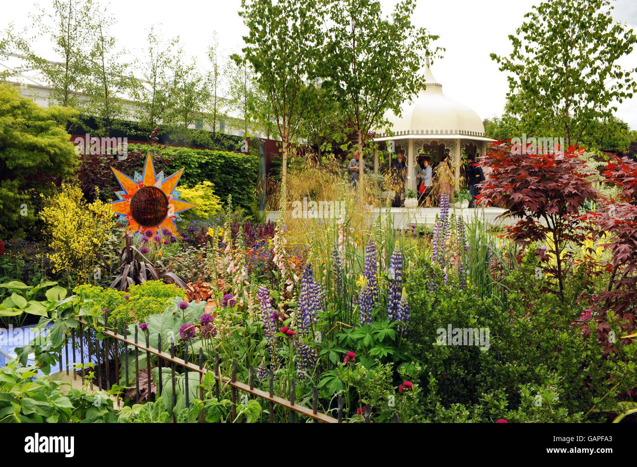 A garden dedicated to the memory of Beatles bassist George Harrison ...