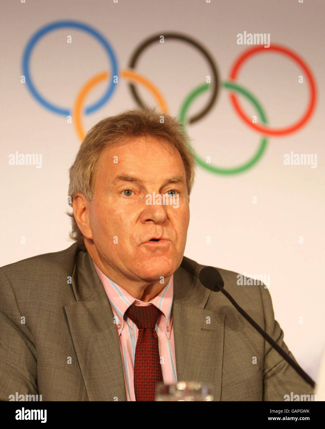 Denis Oswald, Chairman of the International Olympic Committee Coordination Commission for the ...