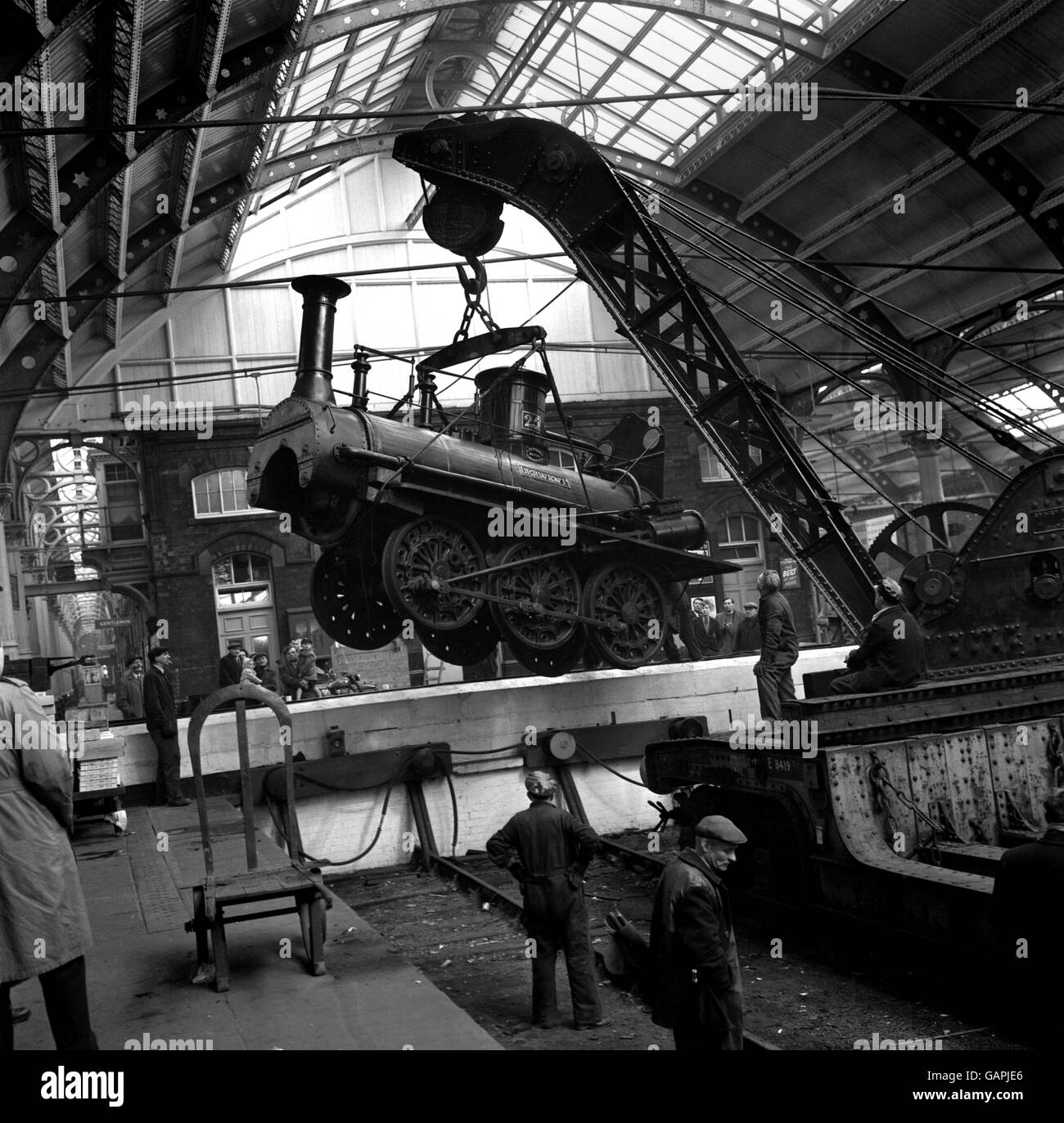 Darlington locomotive works Black and White Stock Photos & Images - Alamy