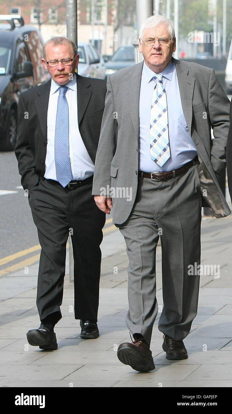 Godfrey Wilson (left) and Michael Gallagher (right) who lost children ...
