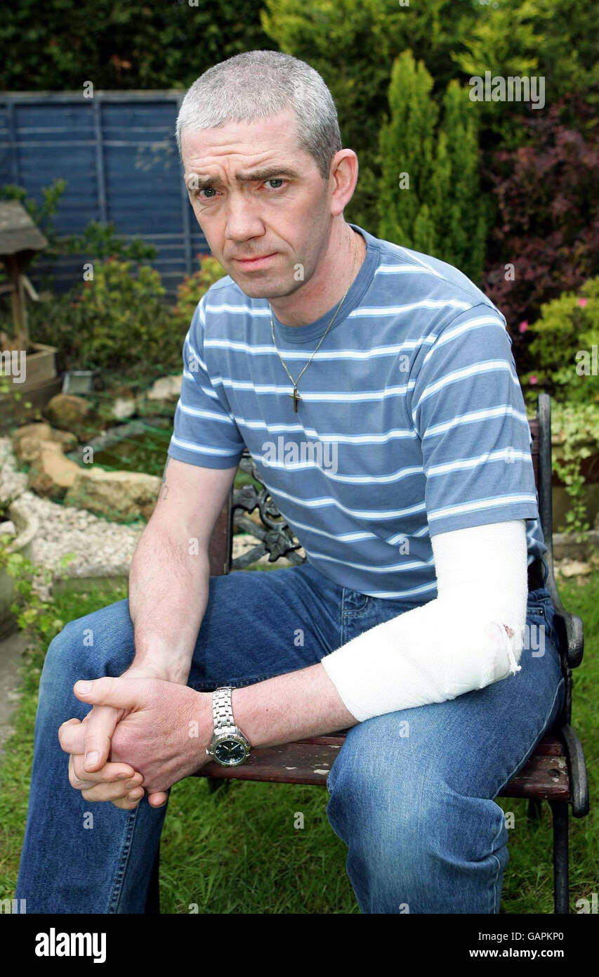 Uefa cup violence hi-res stock photography and images - Alamy