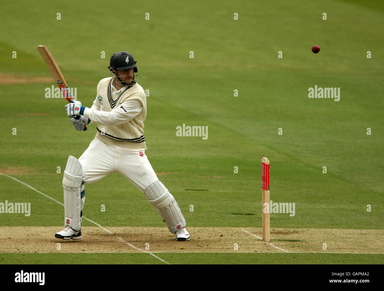 Cricket first test match day two england new zealand lords hi-res stock ...