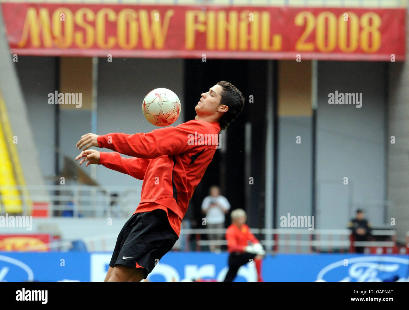 2008 champions league final moscow hi-res stock photography and images ...