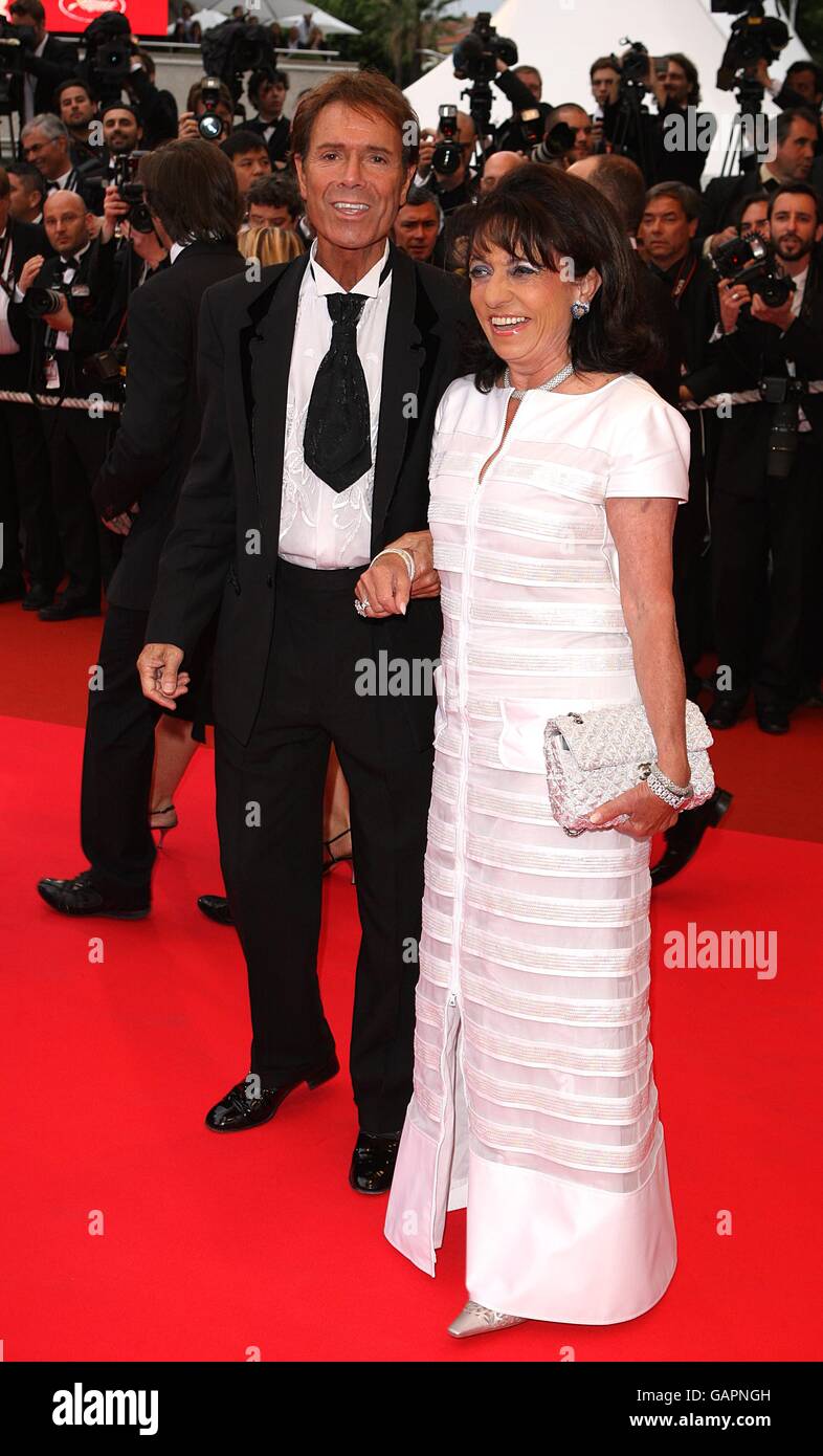 Cliff Richard and Regina Sixt arrive for the screening of 'Changeling ...