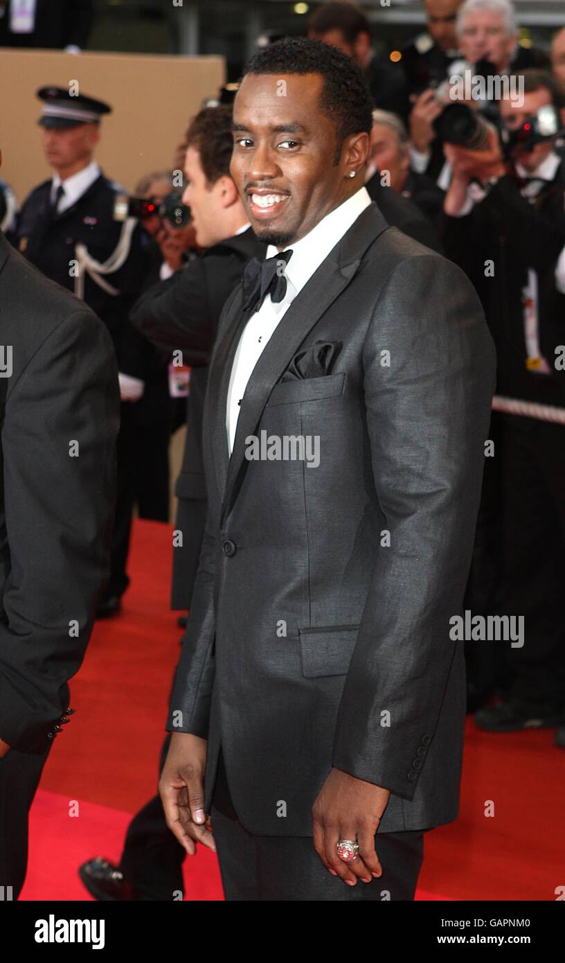 Sean 'Diddy' Combs arrives for the screening of 'Changeling' during the ...