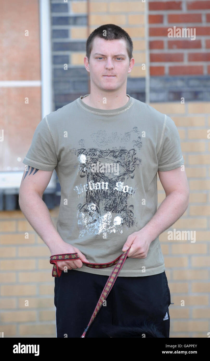 19 year-old Scott Allen, who lives in the flat below terror suspect ...