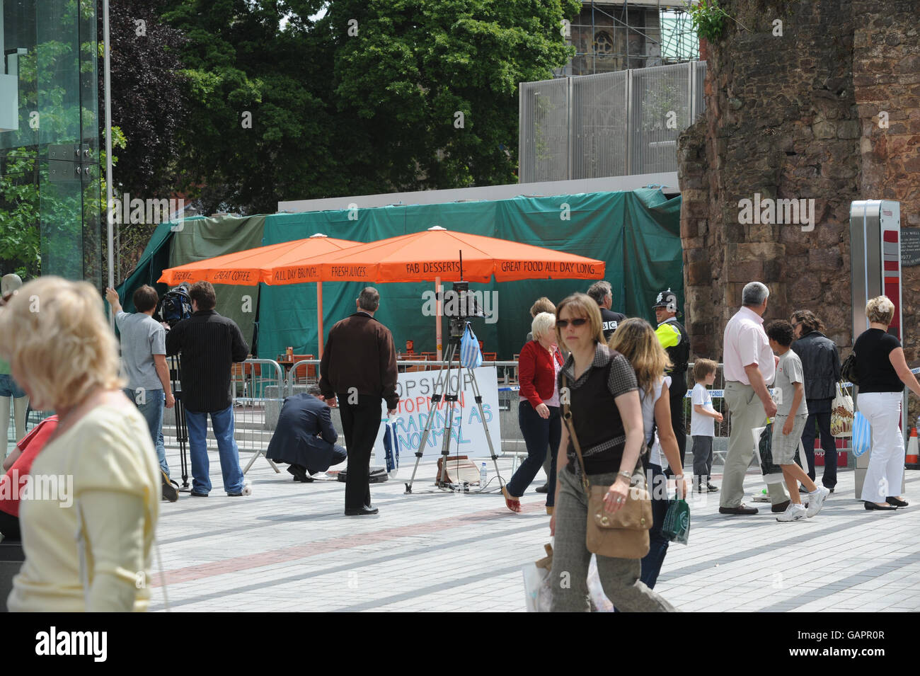 Exeter explosion hi-res stock photography and images - Alamy