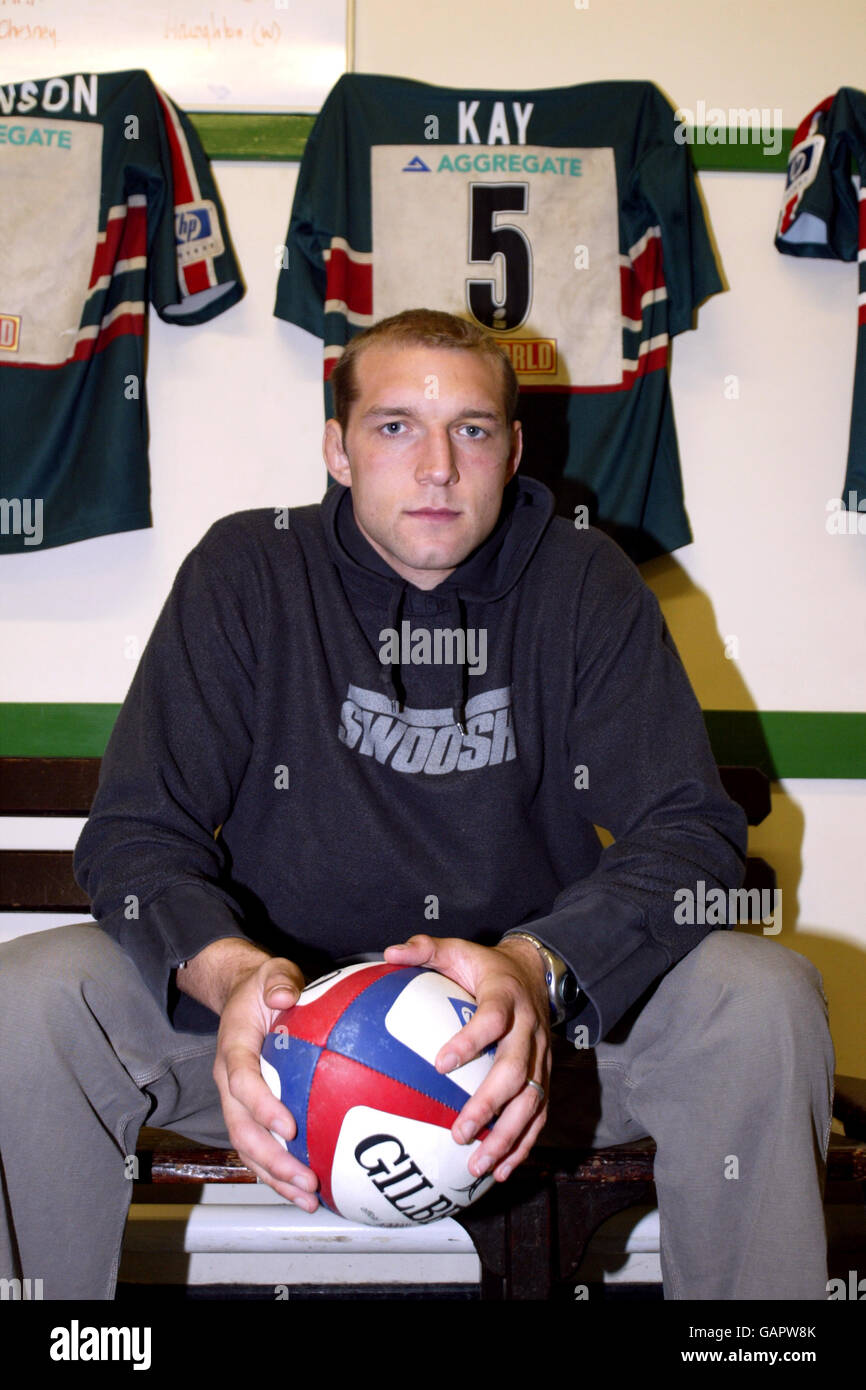 Rugby leicester tigers ben kay feature hi-res stock photography and ...