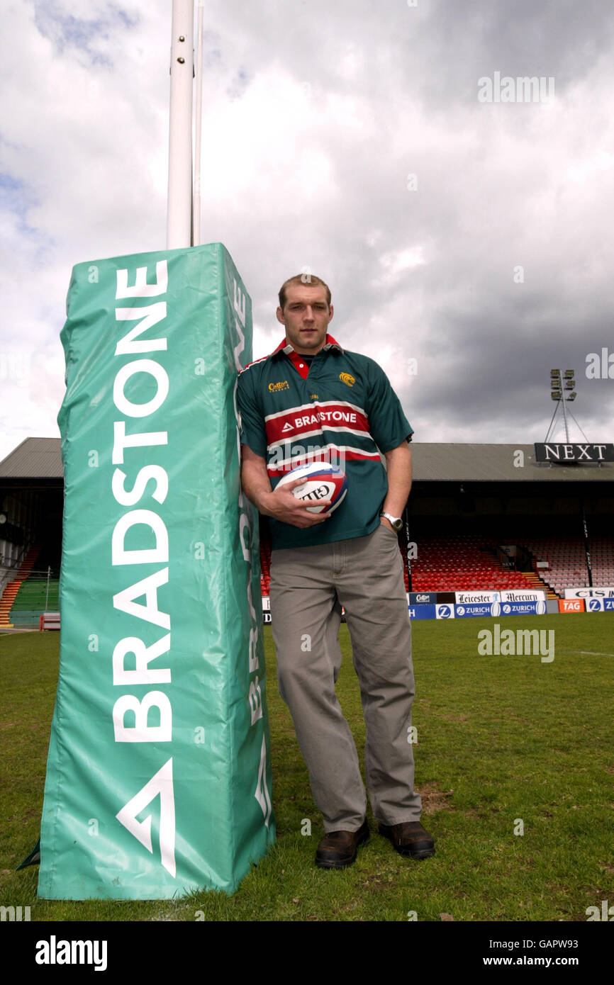 Rugby - Leicester Tigers - Ben Kay Feature Stock Photo - Alamy