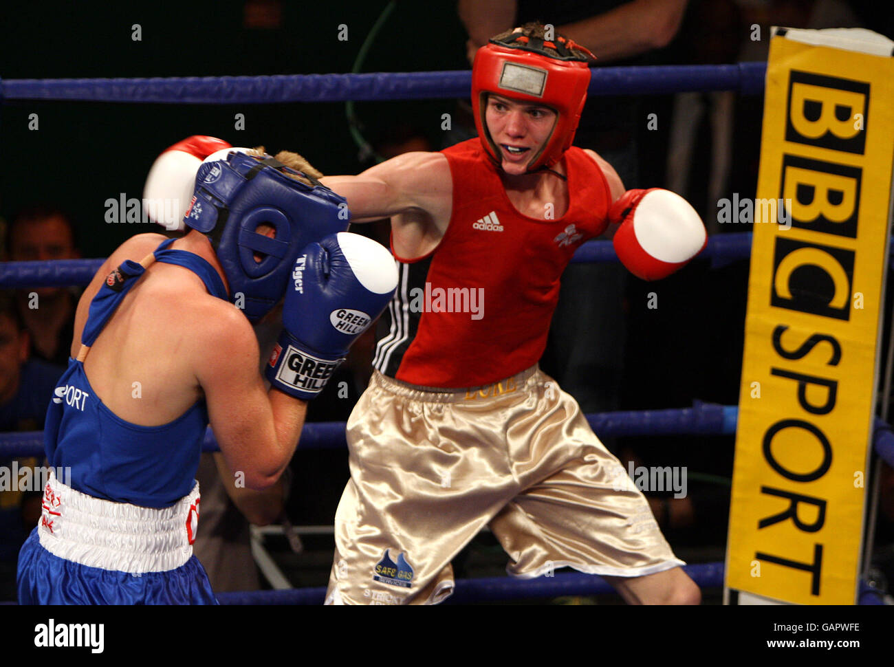 Boxing senior aba championships 2008 final york hall hi-res stock ...