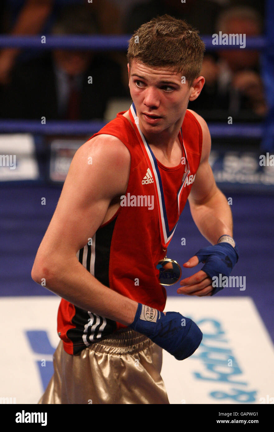 Boxing senior aba championships 2008 final york hall hi-res stock ...