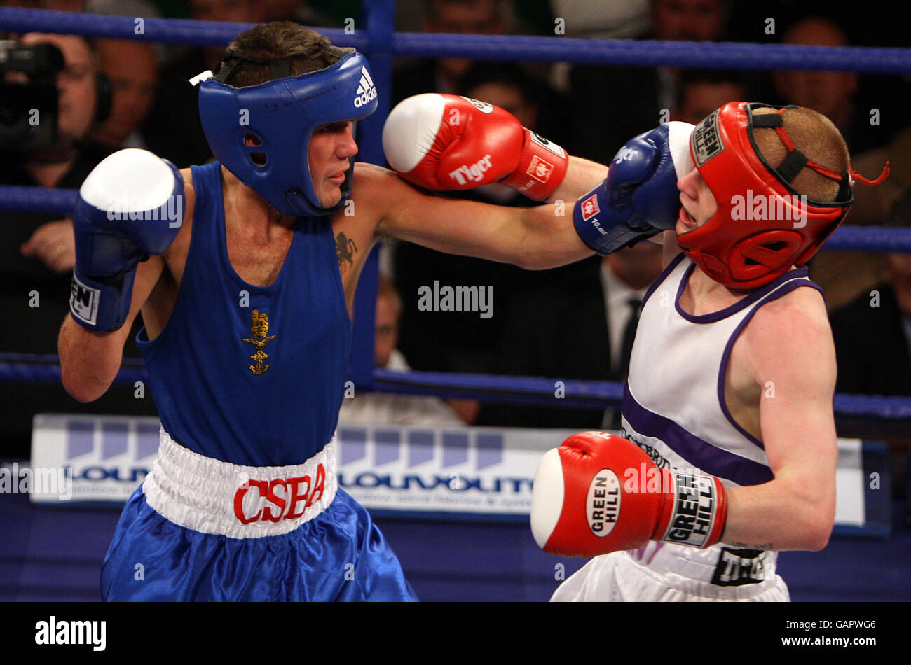 Boxing - Senior ABA Championships 2008 - Final - York Hall Stock Photo ...