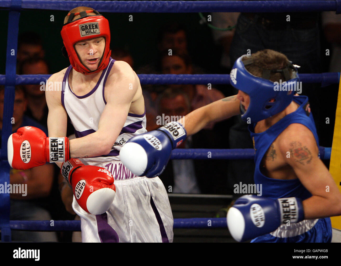 Boxing senior aba championships 2008 final york hall hi-res stock ...