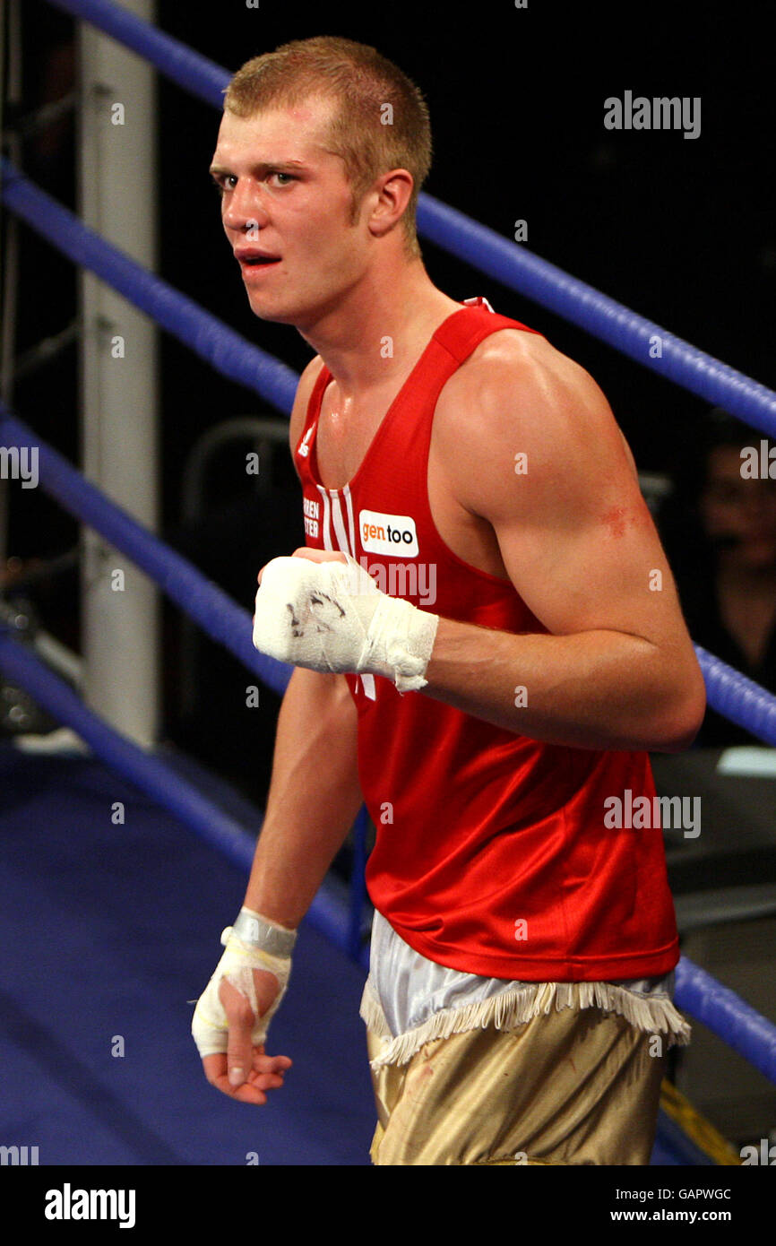 Boxing - Senior ABA Championships 2008 - Final - York Hall Stock Photo ...