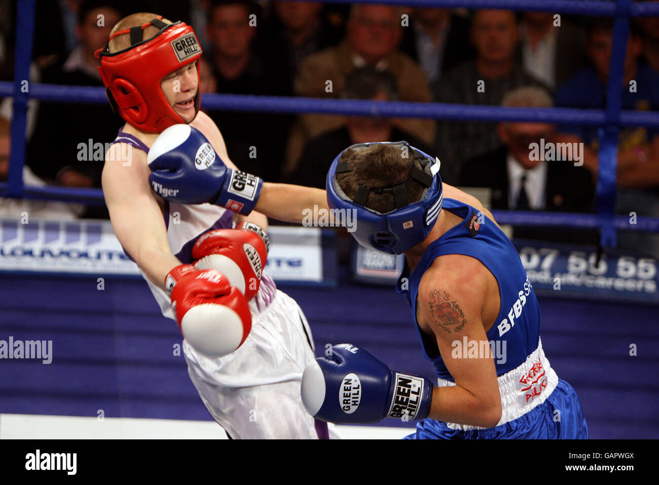 Boxing - Senior ABA Championships 2008 - Final - York Hall Stock Photo ...