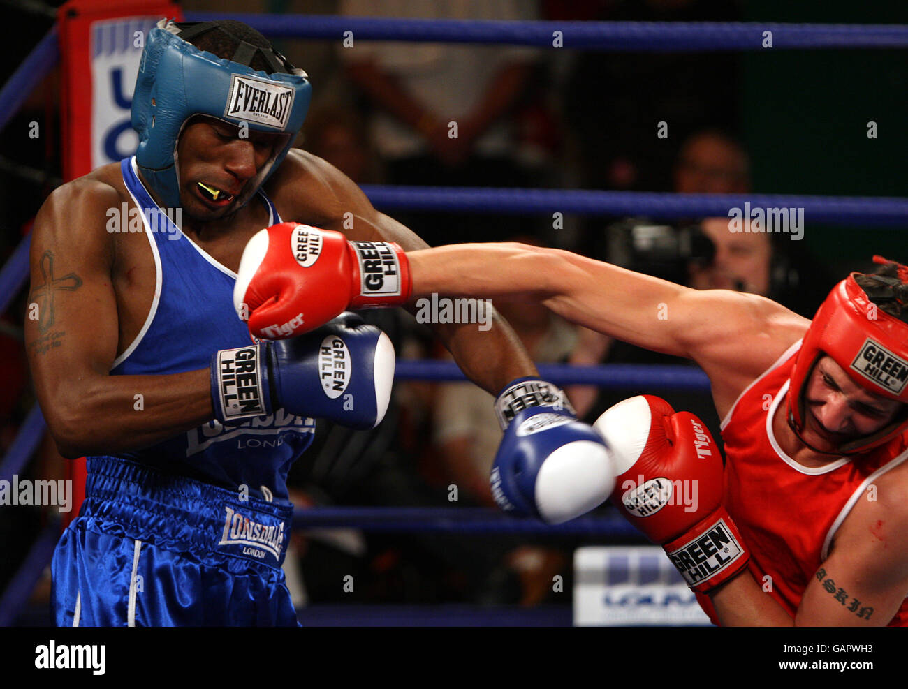 Boxing senior aba championships 2008 final york hall hi-res stock ...