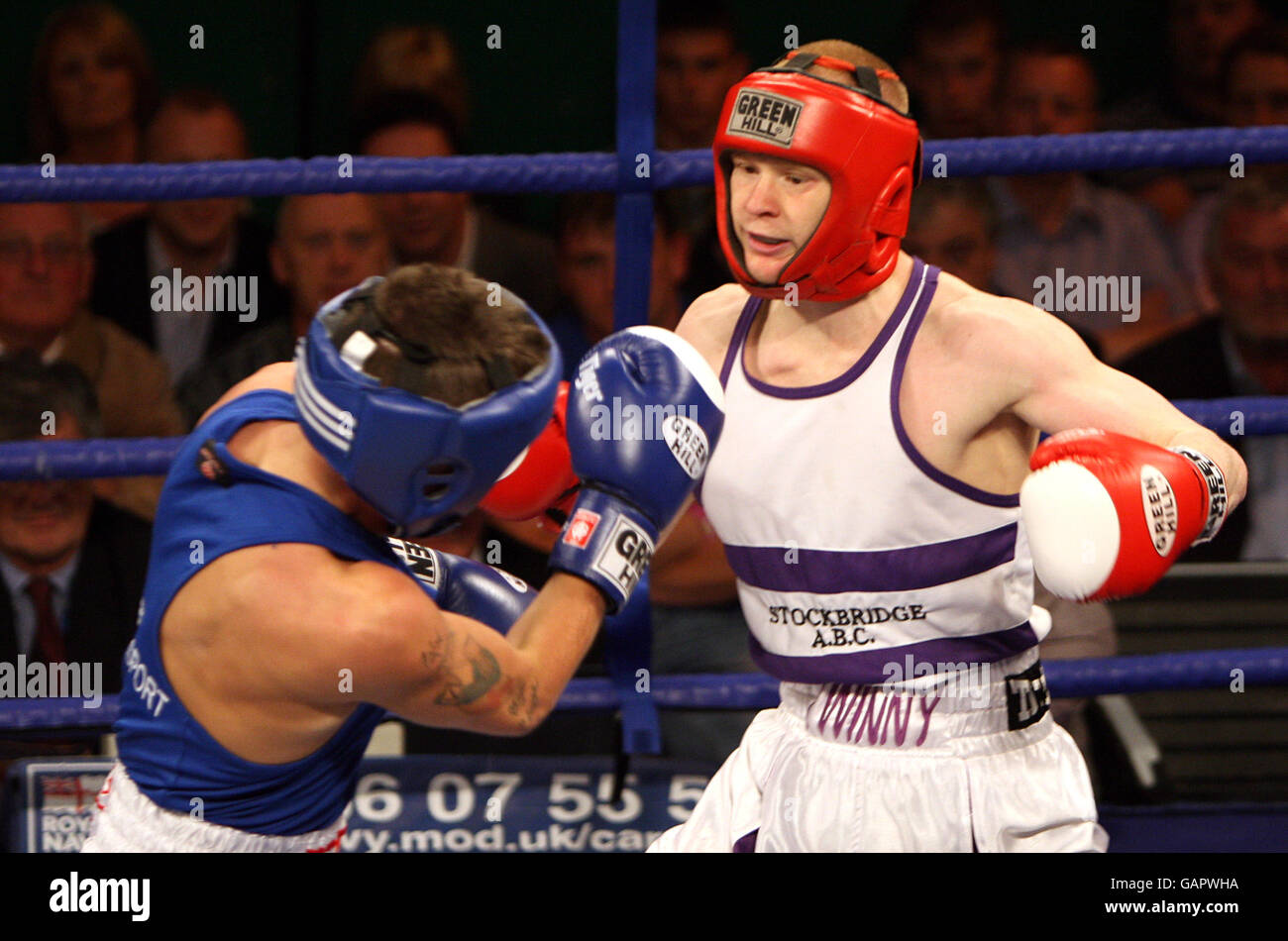 Boxing - Senior ABA Championships 2008 - Final - York Hall Stock Photo ...