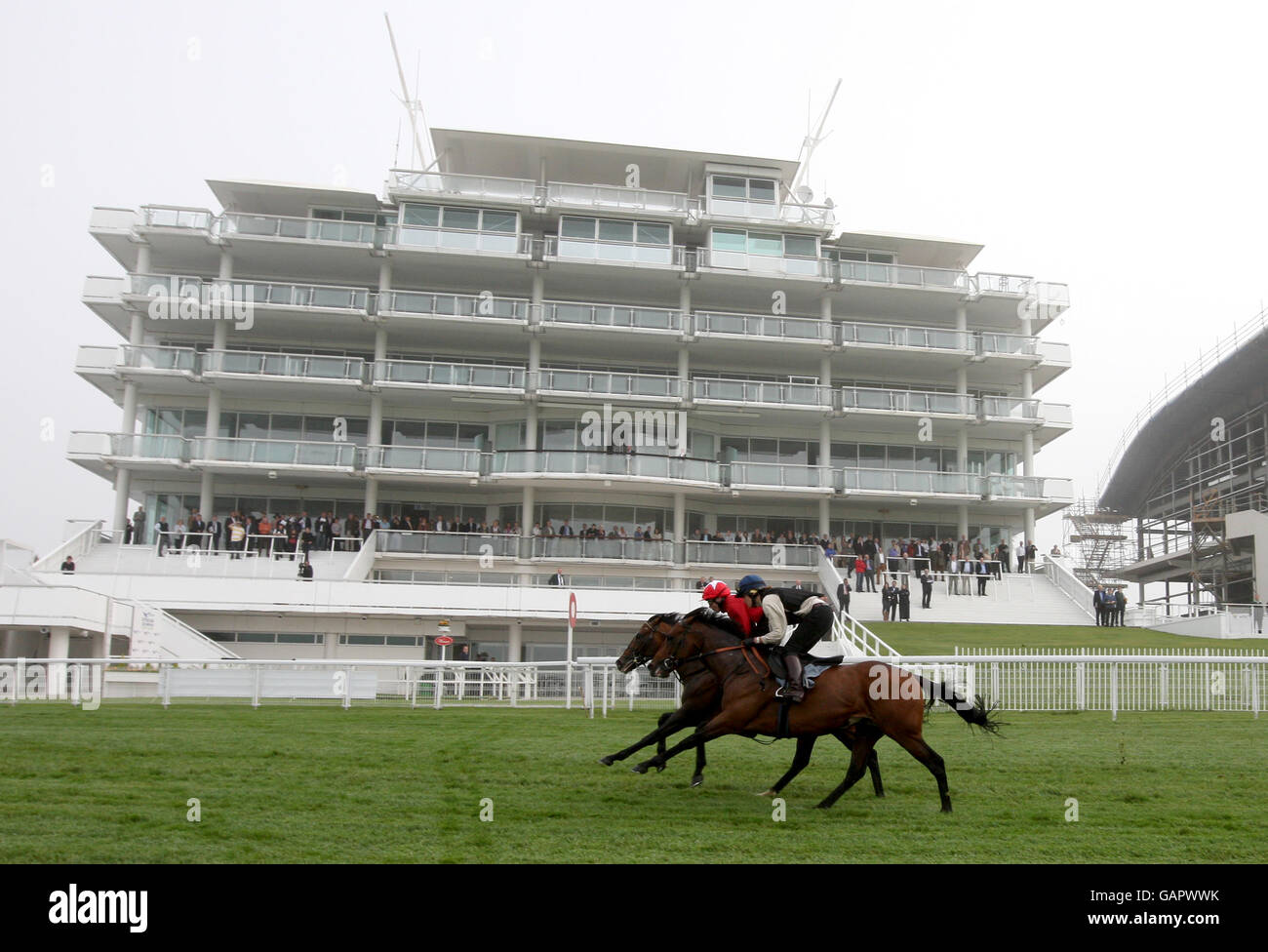 Exercise breakfast stars epsom racecourse hi-res stock photography and ...