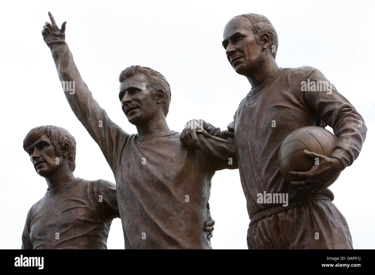 Old Trafford Manchester Statues High Resolution Stock Photography and ...