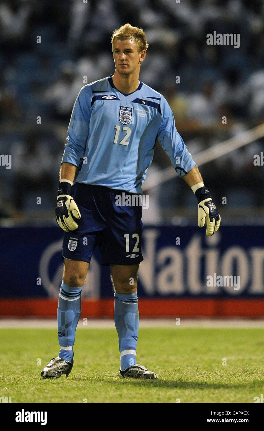 England goalkeeper Joe Hart during the International Friendly match at ...