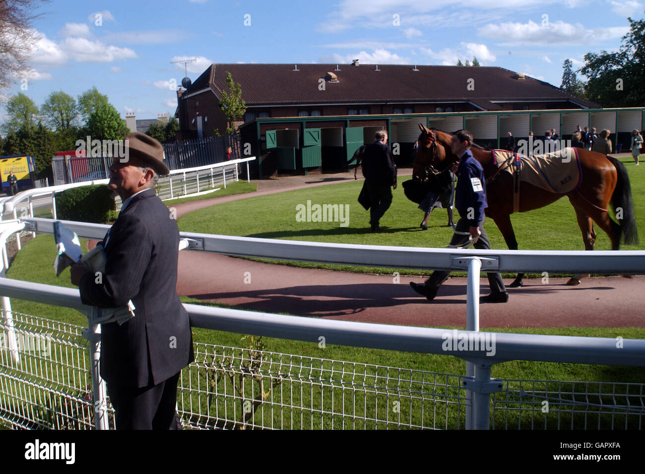 Punter waits hi-res stock photography and images - Alamy